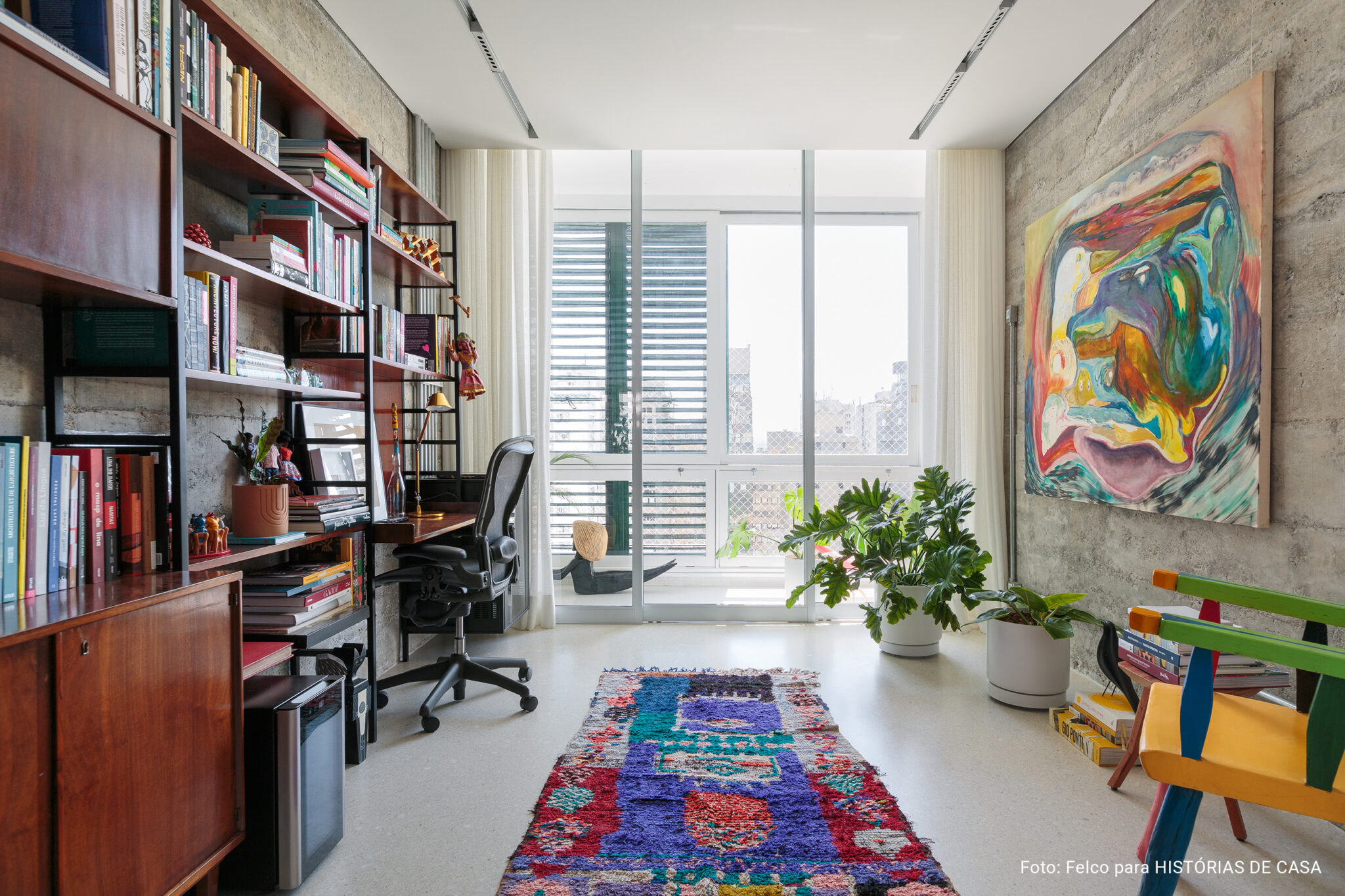 Um apartamento único no Edifício Lausanne | Histórias de Casa