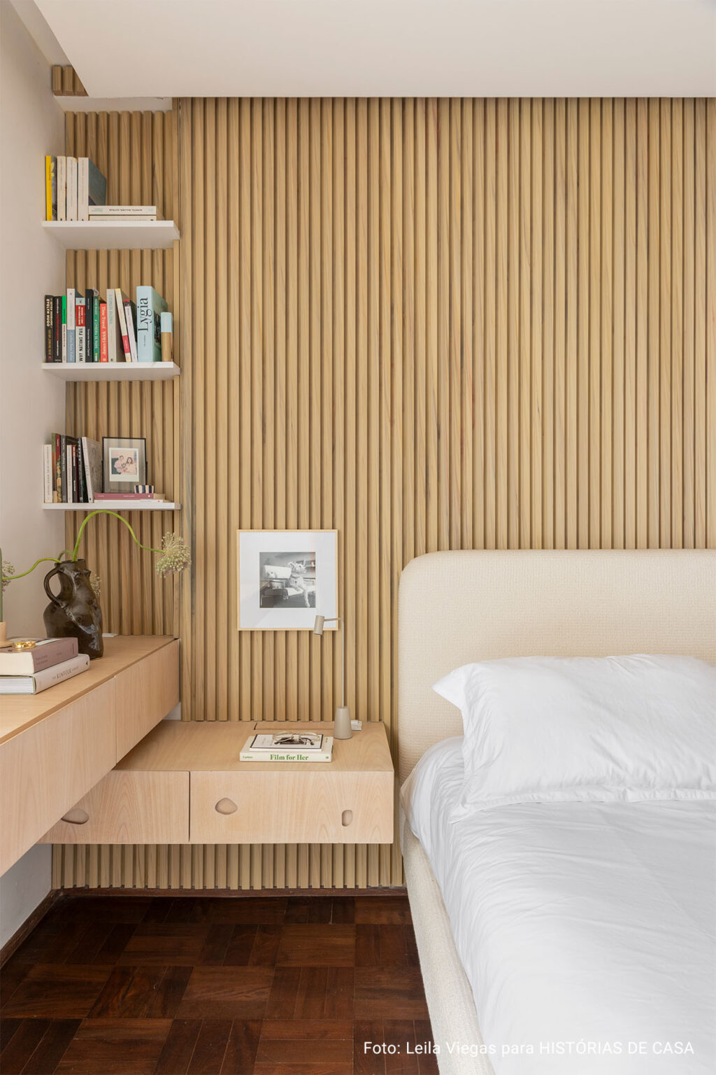 Antes e Depois: Painel ripado para deixar o quarto lindo | Histórias de ...